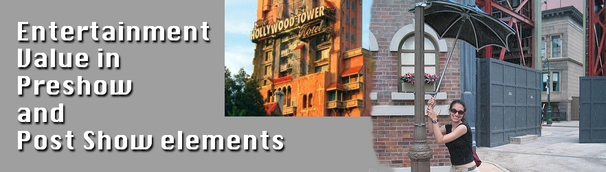 Entertainment Value in Preshow and Post Show elements | CJ's Corner